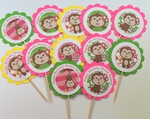 Unique monkey topper related items | Etsy