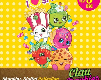 Shopkins clipart | Etsy