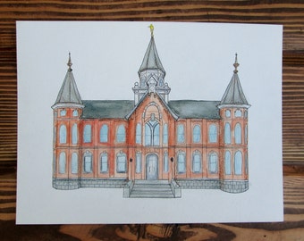 Provo temple | Etsy