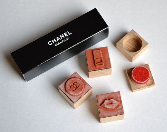 Rare Set of Chanel rubber stamps
