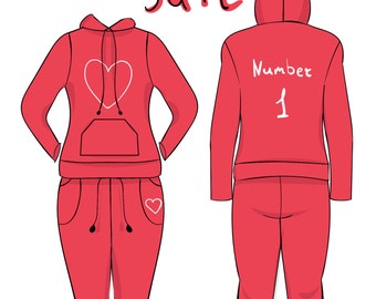 Tracksuit pattern | Etsy