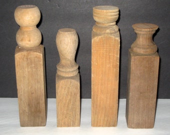 Items similar to Shabby Chic Angel Repurposed Vintage Porch Balusters ...