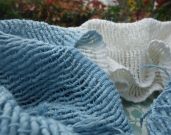 Loose weave cotton | Etsy