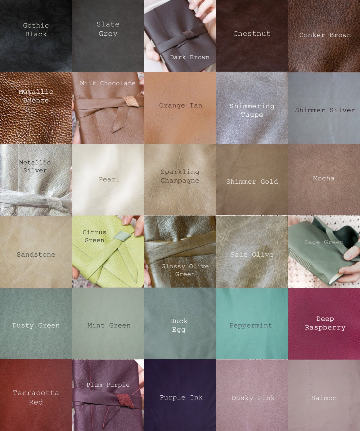 Monogram Leather Journal Hand Embroidered by JackdawBindery