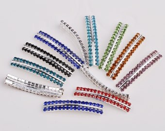 Rhinestone strips | Etsy