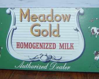 Vintage dairy sign | Etsy
