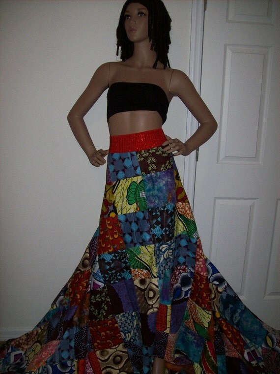 African print Patchwork fabric per yard/ Unique African