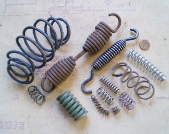 Metal coil spring | Etsy