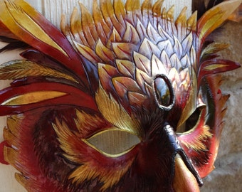 Owl masquerade mask | Etsy