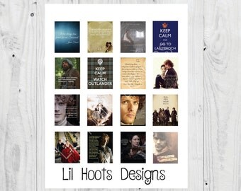 Outlander sticker | Etsy