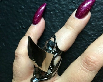 Items similar to funky jewelry edgy jewelry rock chic jewelry spiked ...