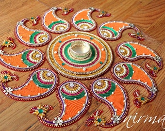 Acrylic rangoli | Etsy