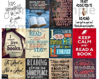 Children's Wall Art READ Print Reading quotes for