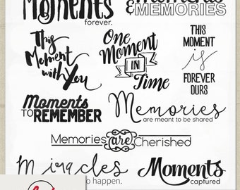 Memories word art | Etsy