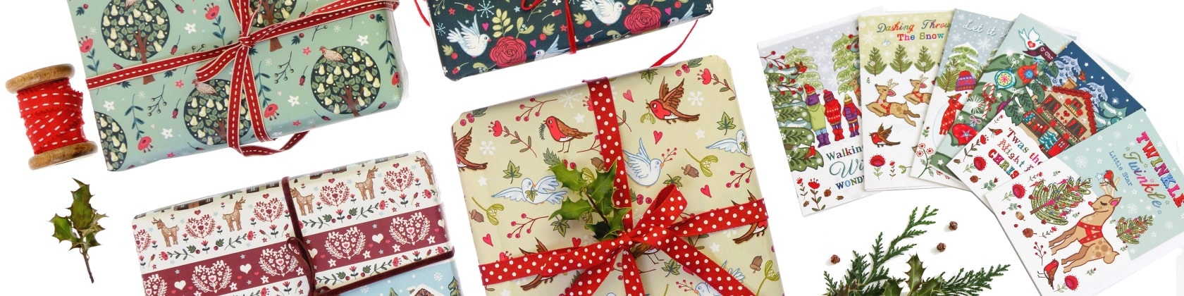 Illustrated Cards Prints Wrapping Paper & by ArtworkByAngie
