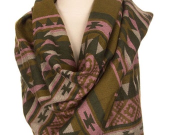 Color Block Infinity Scarf Most Popular Items Scarfs by PIYOYO