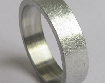 Scratched ring | Etsy