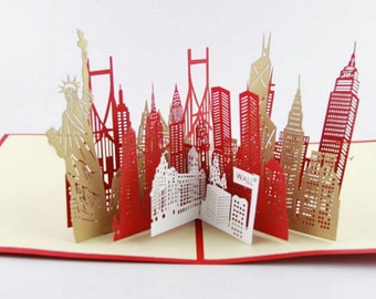 3d pop up card | Etsy