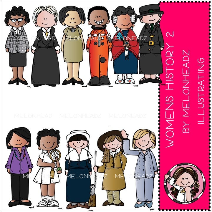 Women's History clip art Part 2