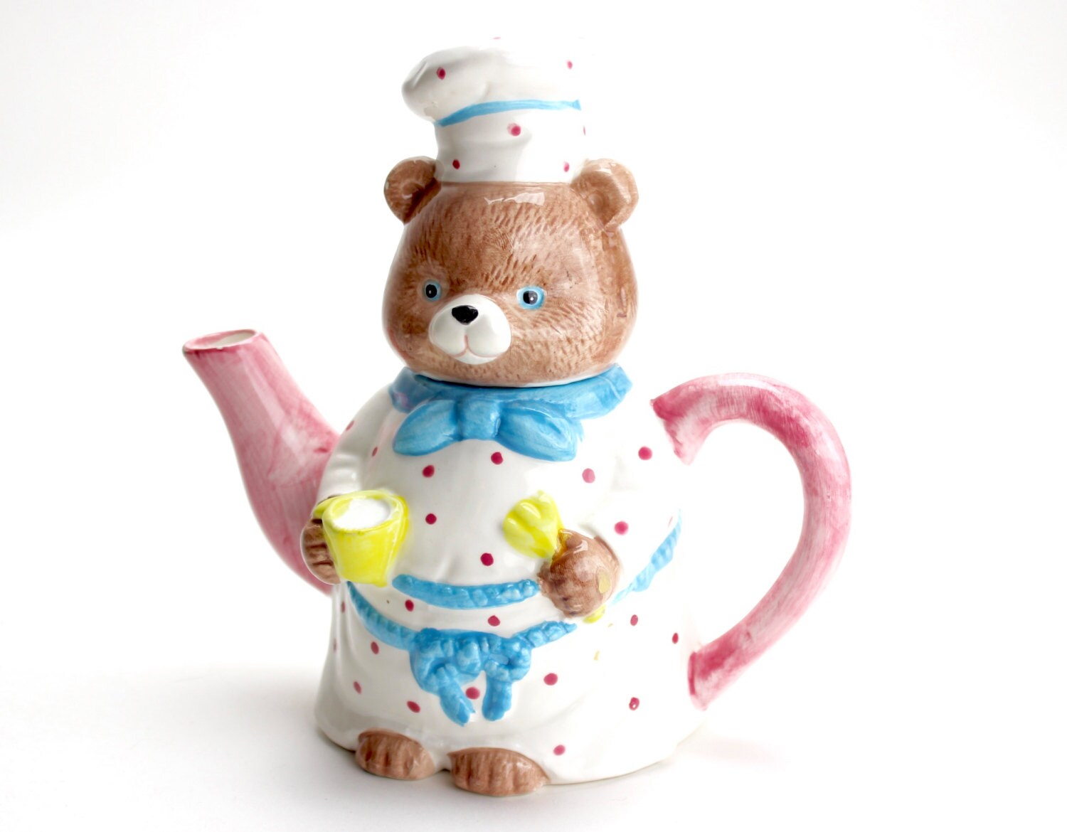 Vintage Teddy Bear Teapot, Otagiri Tea Pot, Vintage Bear Teapot, Teddy ...