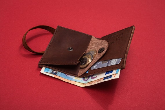 Men's Leather Wallet minimalist wallet leather wallet