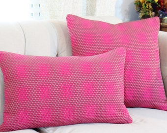 Fuchsia pillow | Etsy