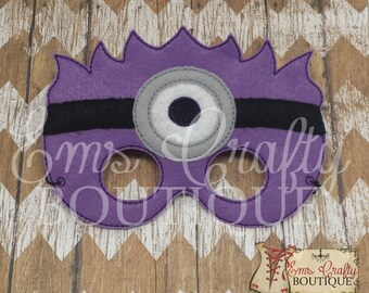Minion face mask | Etsy