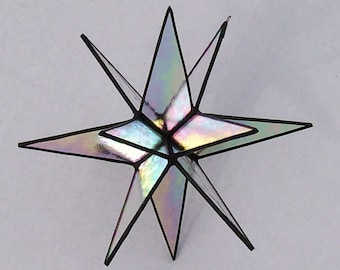 Glass moravian star | Etsy