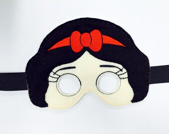 Snow white masks | Etsy