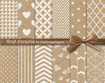 Popular items for digital paper brown on Etsy