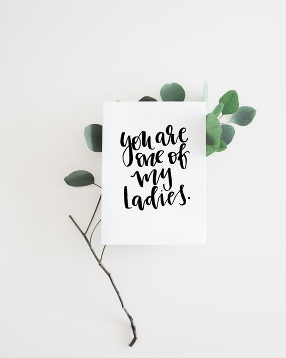 Items similar to Bridesmaid Card Set, Bridal Party Cards on Etsy