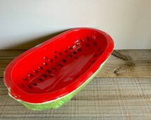 Unique watermelon bowls related items | Etsy