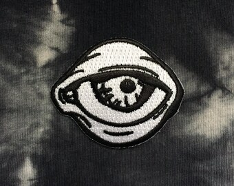 All OVER EYES triangle patch by Dripface on Etsy