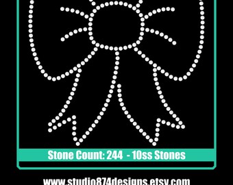 Rhinestone Transfer Template Pattern Stencil by Studio874Designs