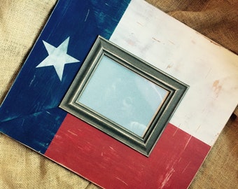 Rustic texas flag | Etsy