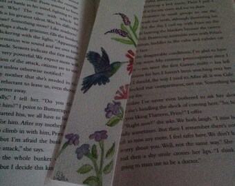 Hummingbird bookmark | Etsy