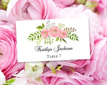 Unique spring place cards related items | Etsy