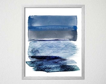 Color block art | Etsy