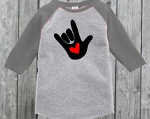 Popular items for sign language shirt on Etsy