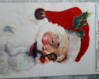 Large santa face | Etsy