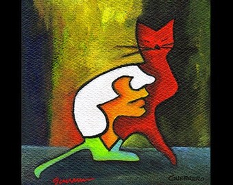 Cubist animals | Etsy