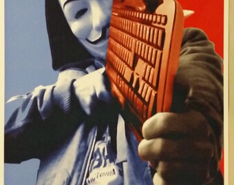 Unique hacker mask related items | Etsy