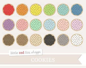 Sugar cookie clipart | Etsy