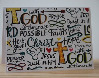 Christian stationery | Etsy