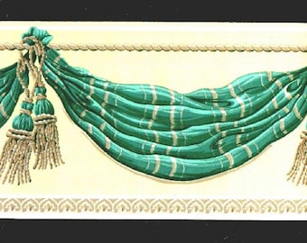 Curtain border | Etsy