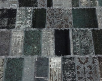 Patchwork carpet | Etsy