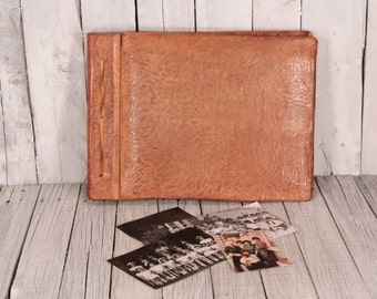 Leather memory book | Etsy