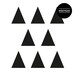 Triangles stickers for wall decoration or every surface by MilieO