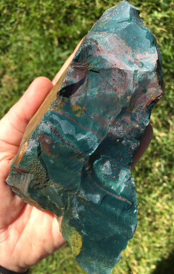 Raw Bloodstone crystal bloodstone raw bloodstone gemstone