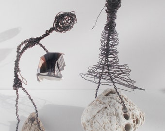 Draht figur kunst | Etsy